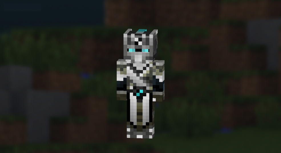 Winter Knight pictures skin - Mods for Minecraft