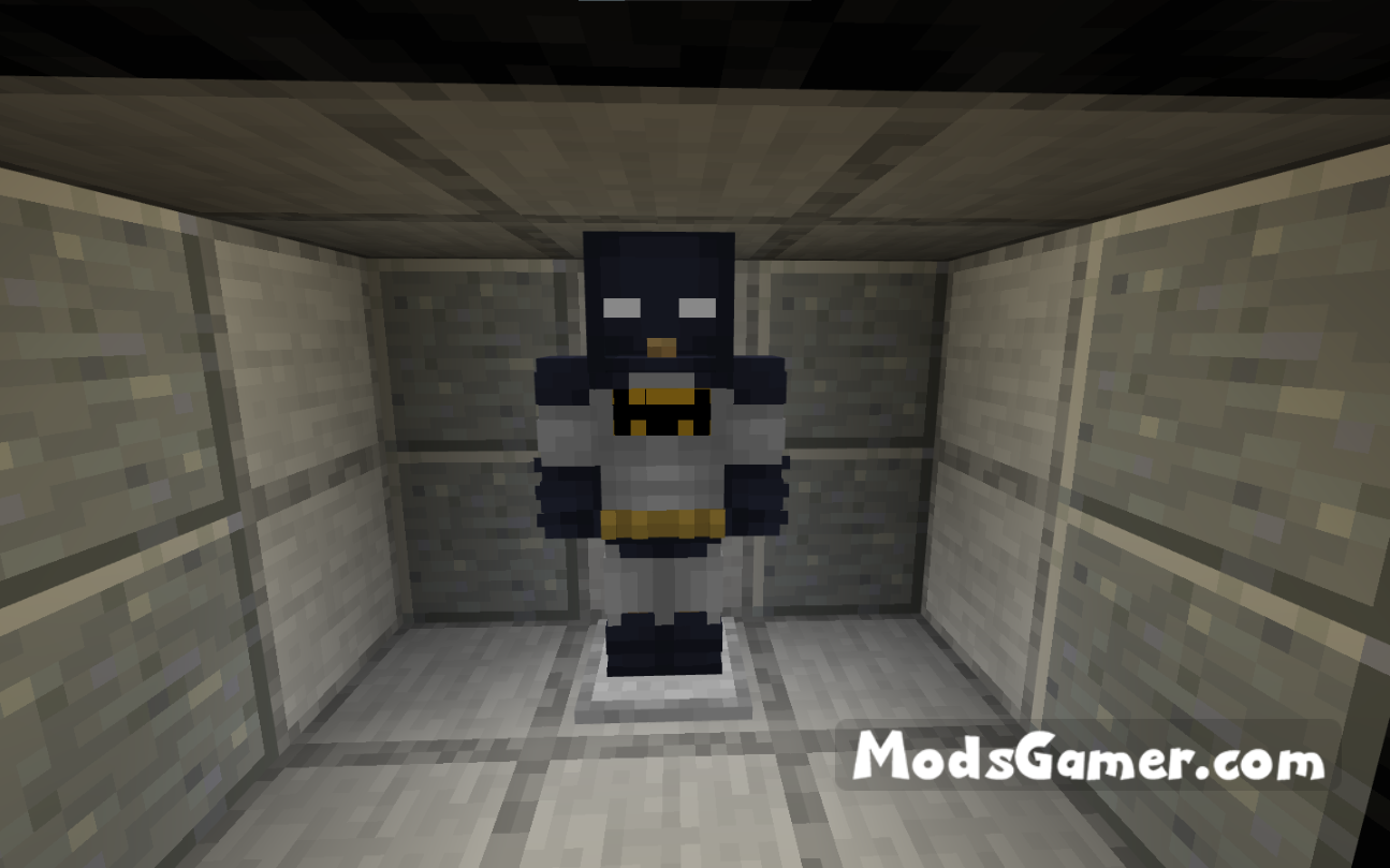Minecraft PE The Batman Mod by Eyebags | ModsGamer.com