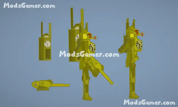 How to Download Melon Sandbox Titan Clockman Mod | ModsGamer.com