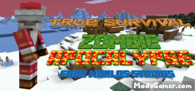 How to Download Minecraft True Survival Zombie Apocalypse Mod ...