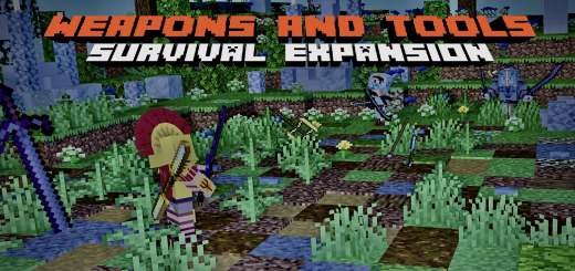 Weapons And Tools Survival Expansion V13 Mod - Mods for Minecraft