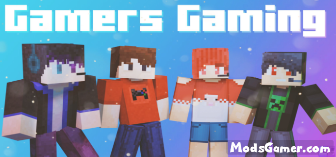 Gamers Gaming Skin Pack - Mods for Minecraft