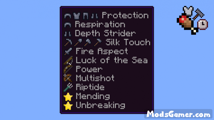 Item Info+ Textures pack - Mods for Minecraft