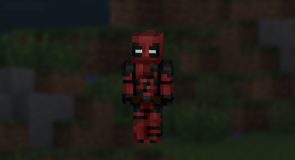 Deadpool pictures skin - Mods for Minecraft