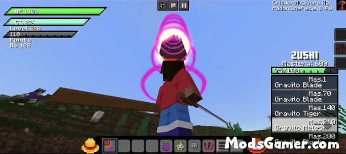 Minecraft one piece wg 4.9 update Mod - Mods for Minecraft