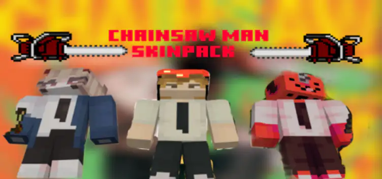 Chainsaw Man Skin pack - Mods for Minecraft