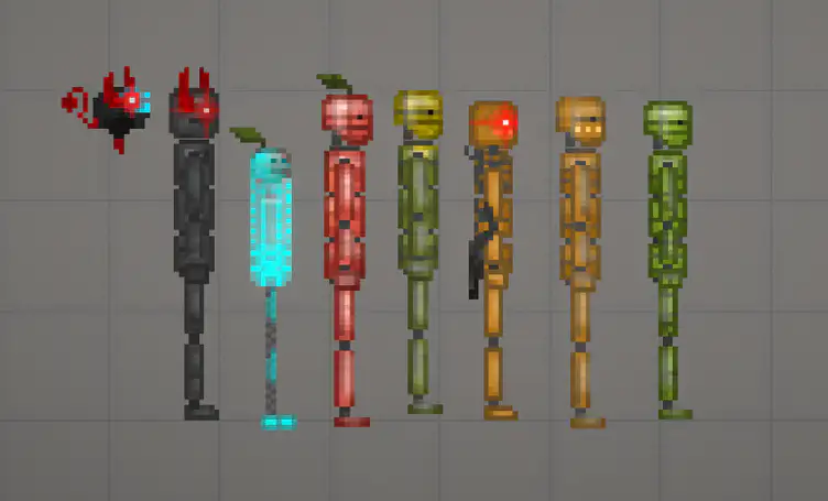 Robots Pack mod - Mods for Melon Playground Sandbox PG