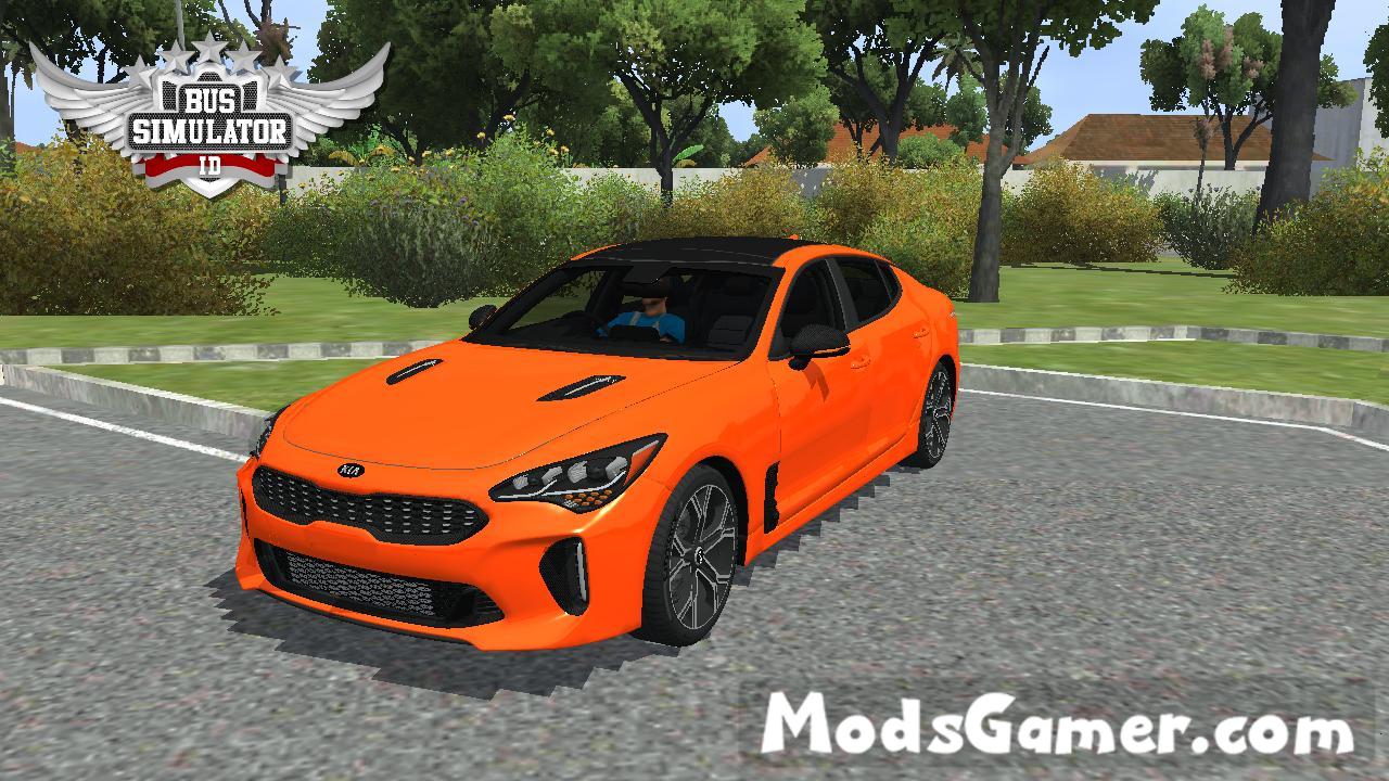 Kia Stinger GTS 2020 Mod - Mods for Bus Simulator Indonesia / BUSSID