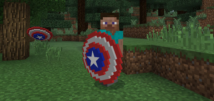 Captain America's Shield Mod - Mods for Minecraft