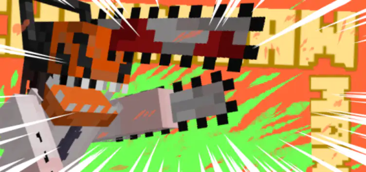 Chainsaw Man: Crimson Flowers mod - Mods for Minecraft