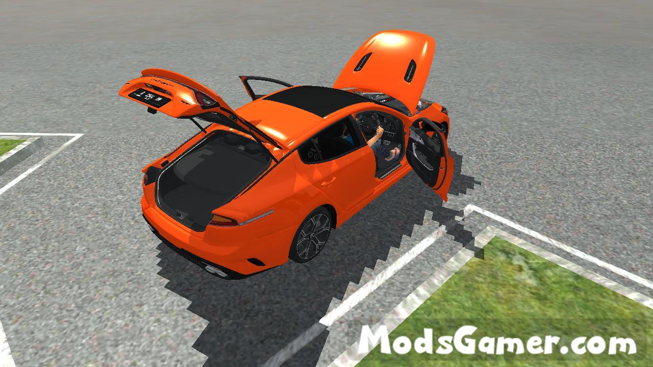 Kia Stinger GTS 2020 Mod - Mods for Bus Simulator Indonesia / BUSSID