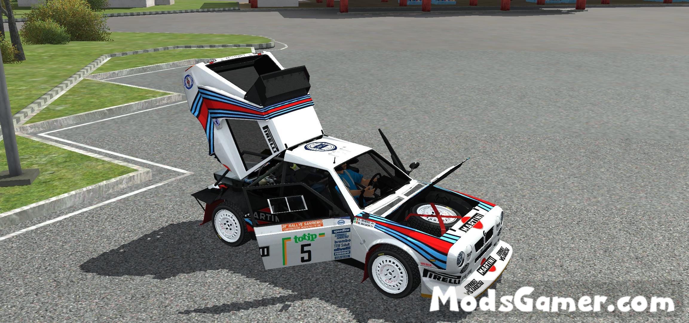 Lancia Delta Rally Livery Mod - Mods for Bus Simulator Indonesia / BUSSID