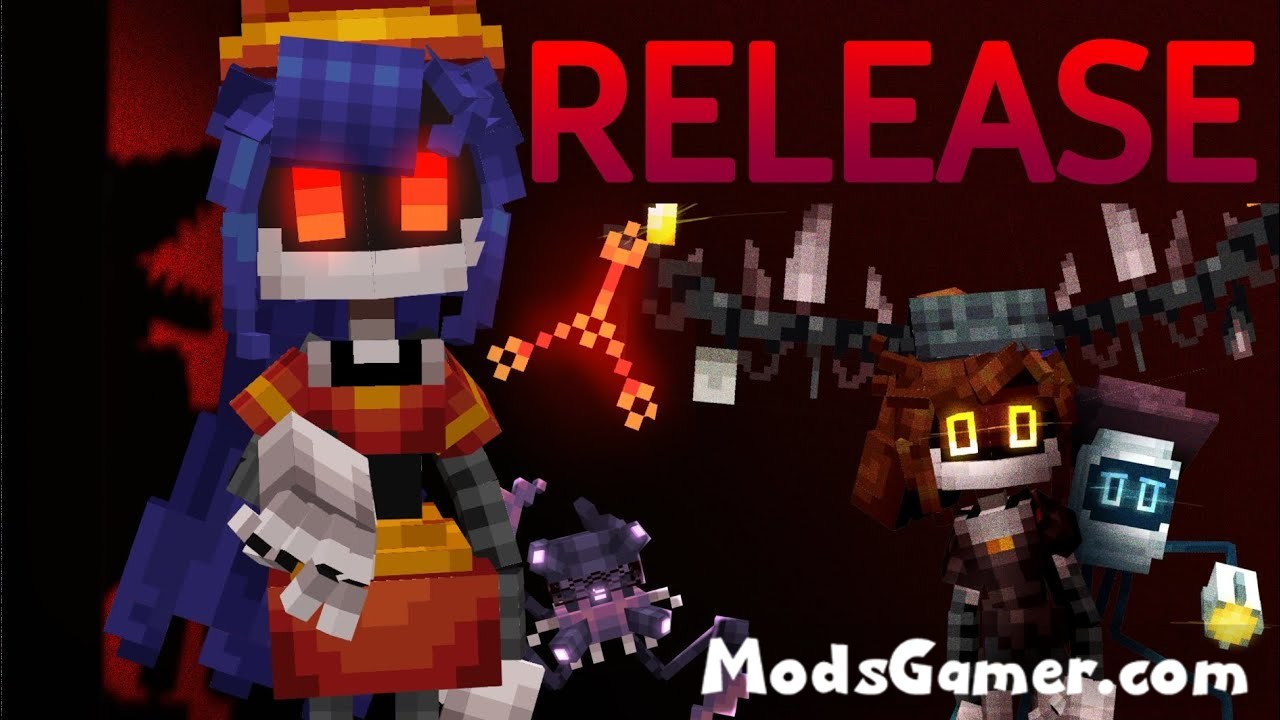 Murder Drones Addon[25 Characters] - Mods for Minecraft
