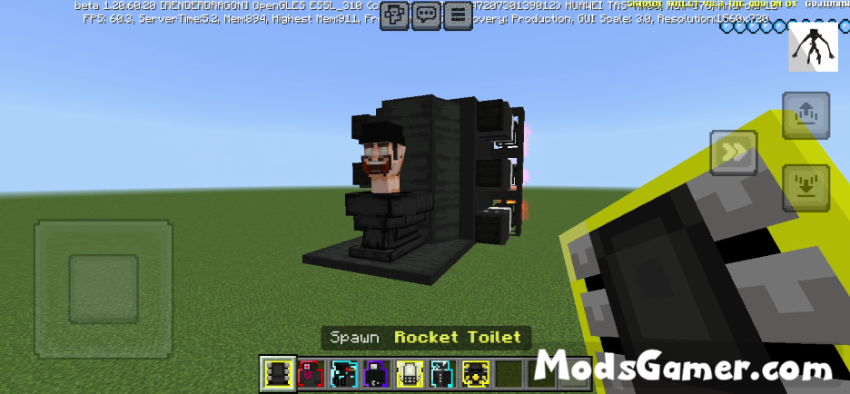 Skibidi Toilet Mod v8.3 Gman Toilet,Scientist Toilet Upgraded - Mods for Minecraft