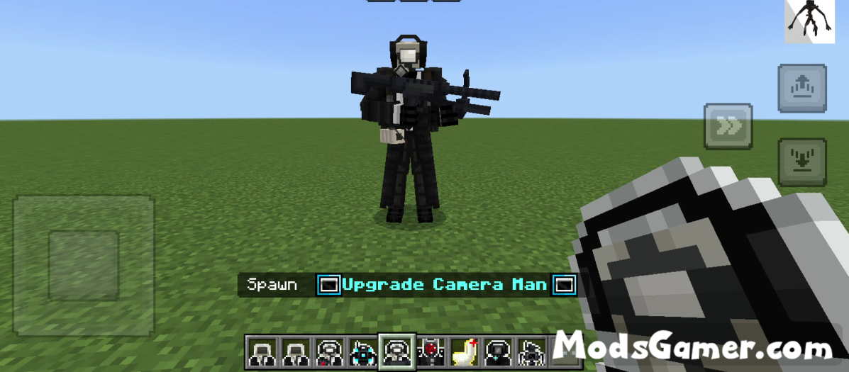 Skibidi Toilet Mod v8.7 - Upgrade Spider Camera etc - Mods for Minecraft