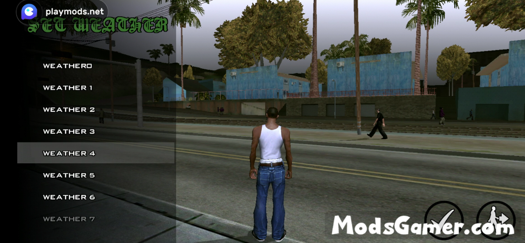 53 kinds of weather can be set Mod - Mods for Grand Theft Auto: San ...