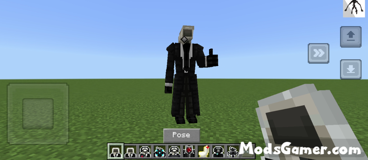 Skibidi Toilet Mod v8.7 - Upgrade Spider Camera etc - Mods for Minecraft