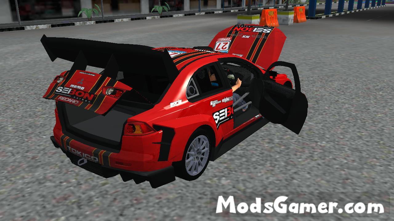 Mitsubishi Lancer Evolution X Race Kit Mod - Mods for Bus Simulator ...