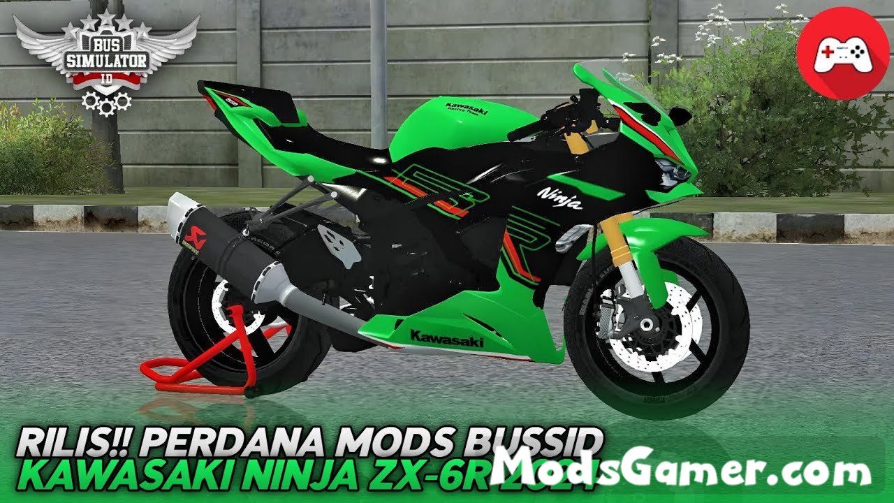 2024 Kawasaki Ninja ZX-6R Motorcycle Mod - Mods for Bus Simulator ...