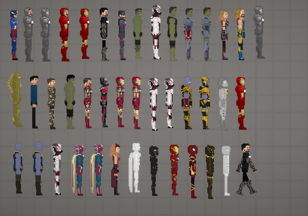 Marvel character mod pack - Mods for Melon Playground Sandbox PG