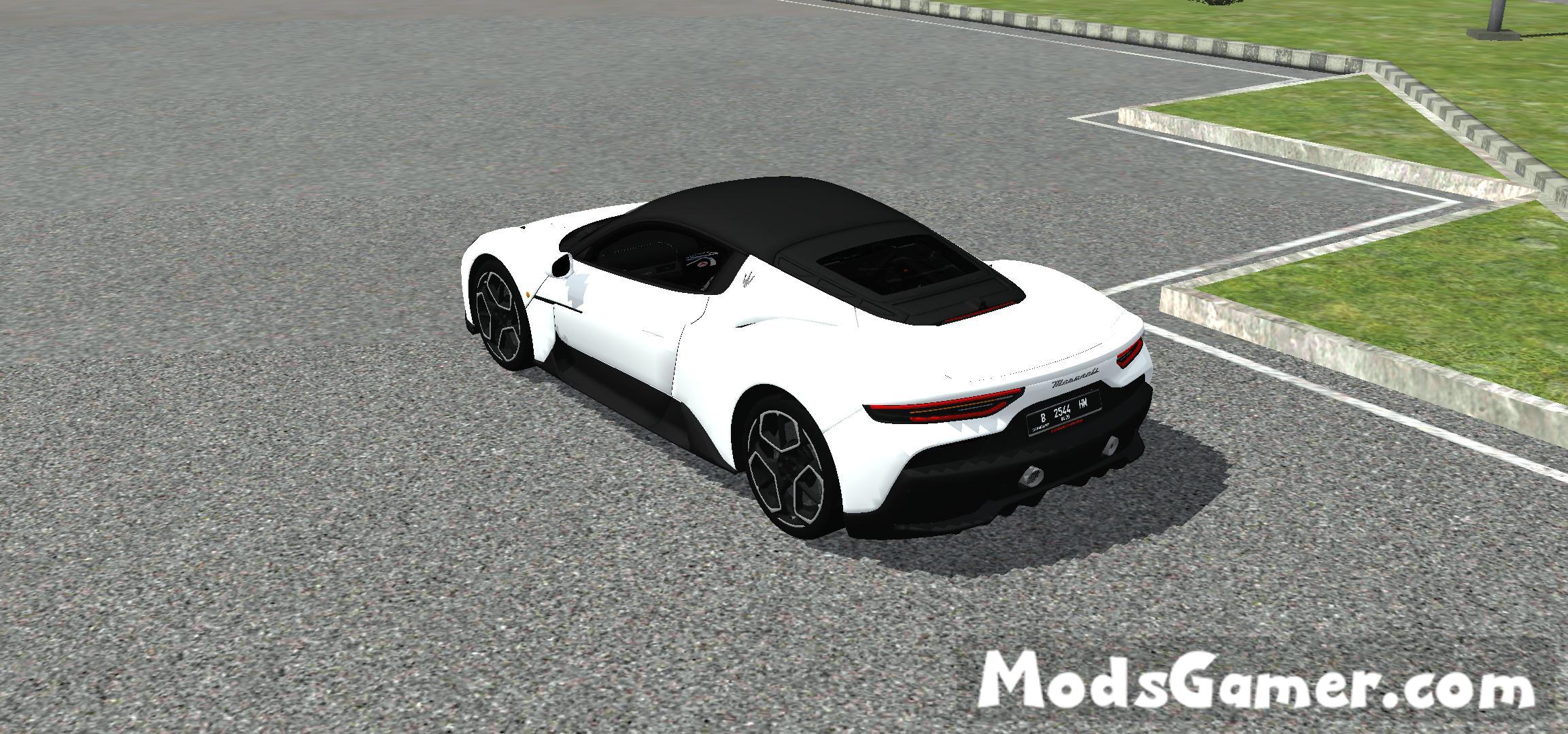 2024 Maserati MC20 Mod - Mods for Bus Simulator Indonesia / BUSSID