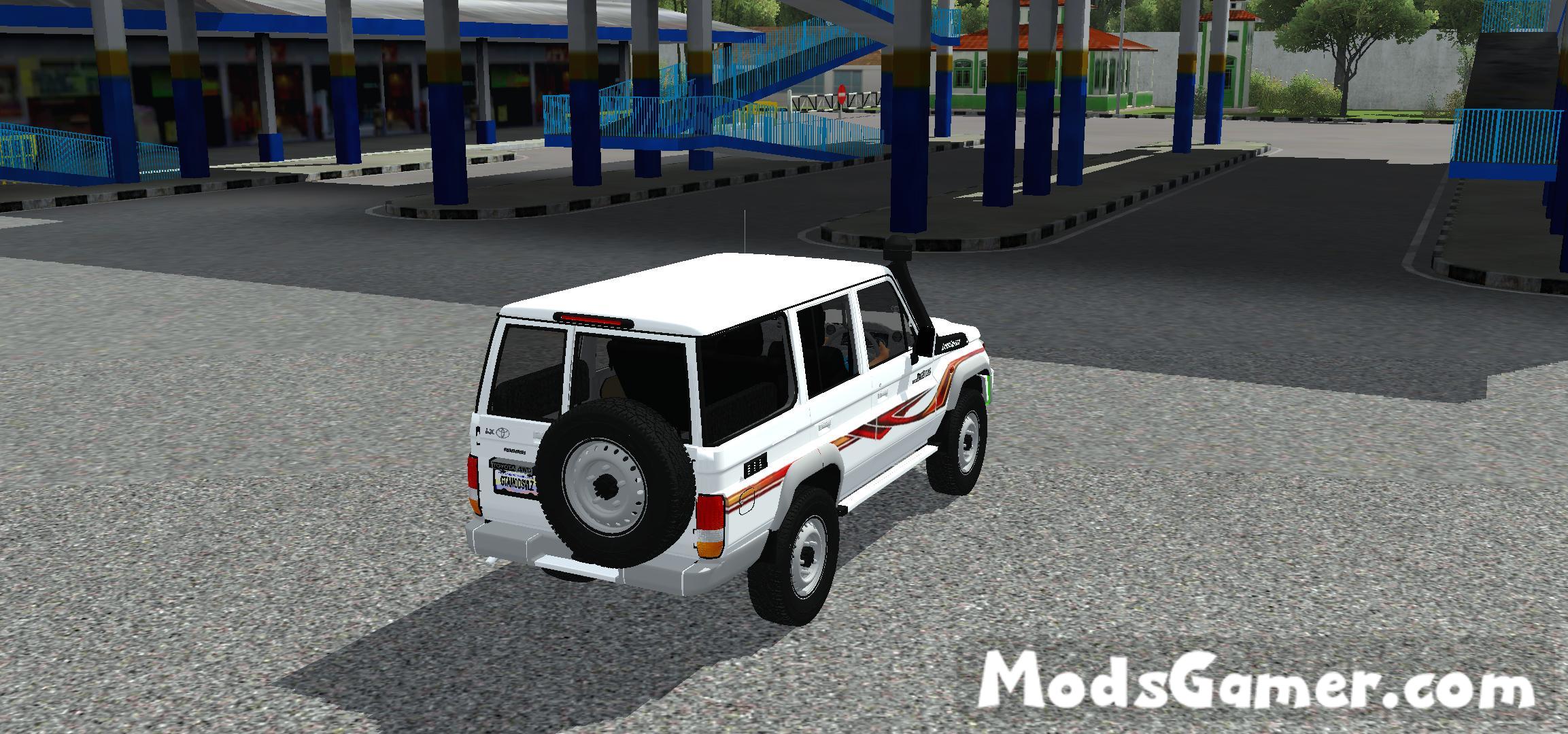 Toyota Land Cruiser LC76 4WD Mod - Mods for Bus Simulator Indonesia ...