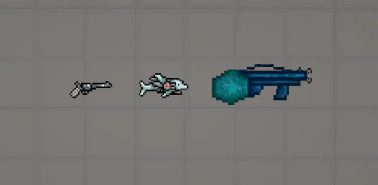 Terraria Guns Mod(3 Guns) - Mods for Melon Playground Sandbox PG