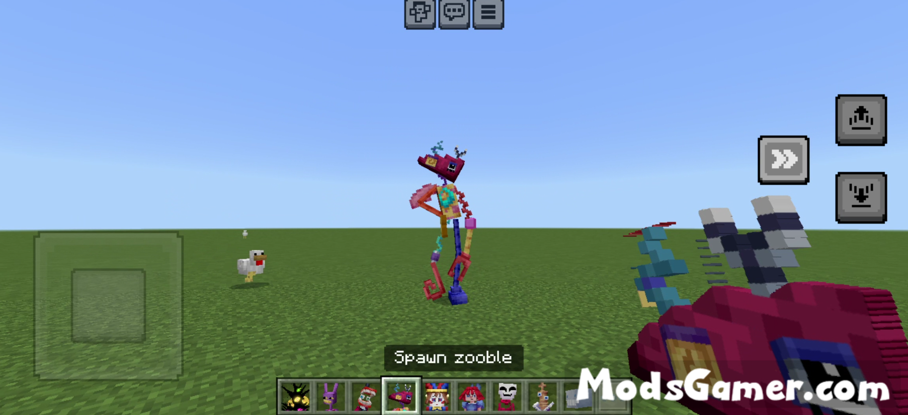 The Amazing Digital Circus Mod[10 Characters] - Mods for Minecraft
