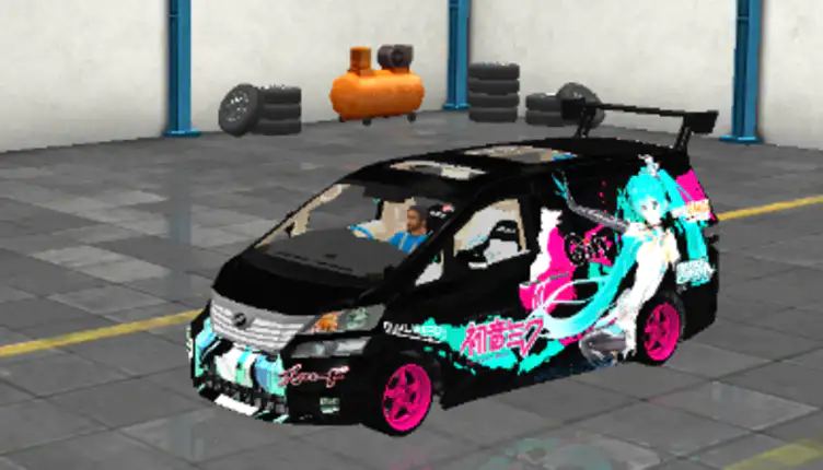 Toyota Vellfire – Miku Hatsune Itasha Mod - Mods for Bus Simulator ...