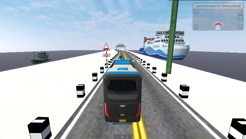 Map:Snow & Forest - Mods for Bus Simulator Indonesia / BUSSID