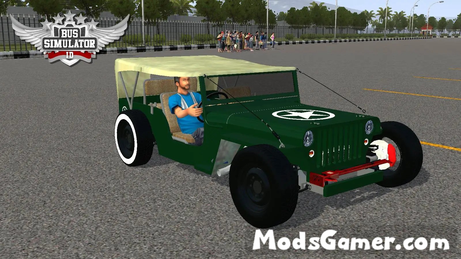 Jeep Willys Flat Collection Mod - Mods for Bus Simulator Indonesia / BUSSID