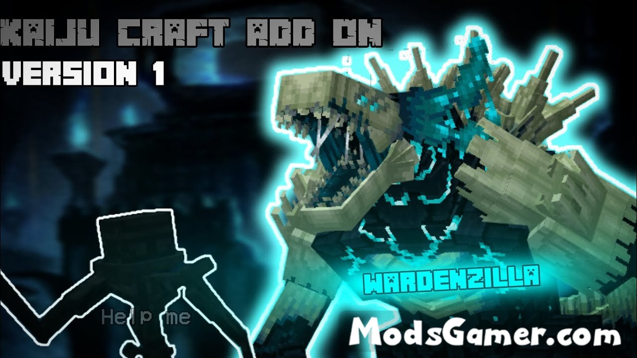 Kaiju Craft Adddon For Minecraft Version 1.0 Wardenzilla - Mods for Minecraft
