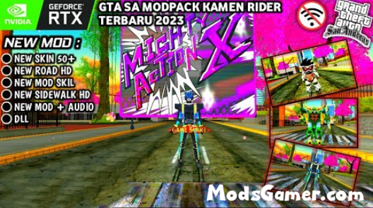 Kamen Rider Mod Pack - Mods for Grand Theft Auto: San Andreas / GTA:SA