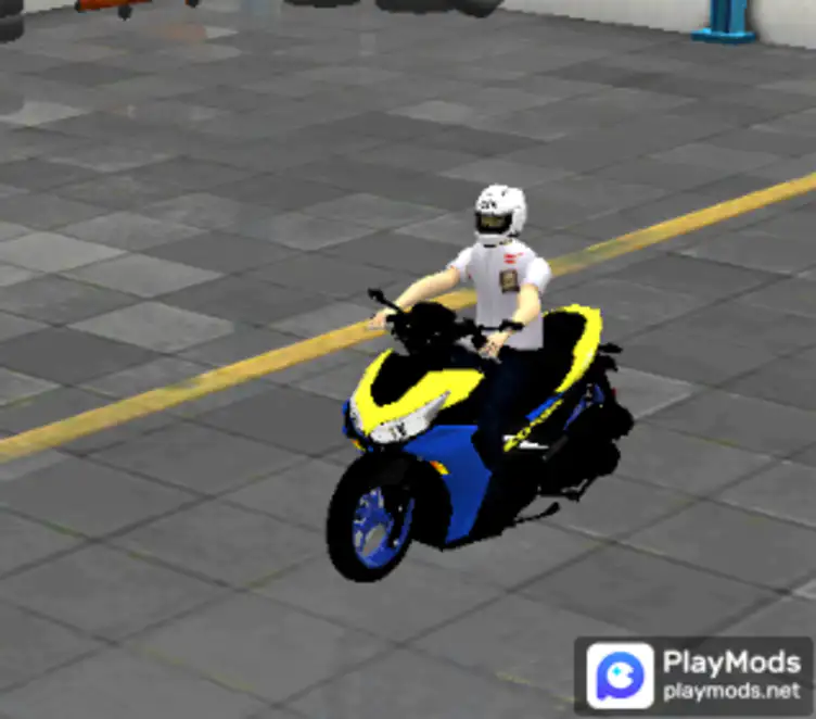 Yamaha Aerox Connected 2023 Mod - Mods for Bus Simulator Indonesia / BUSSID