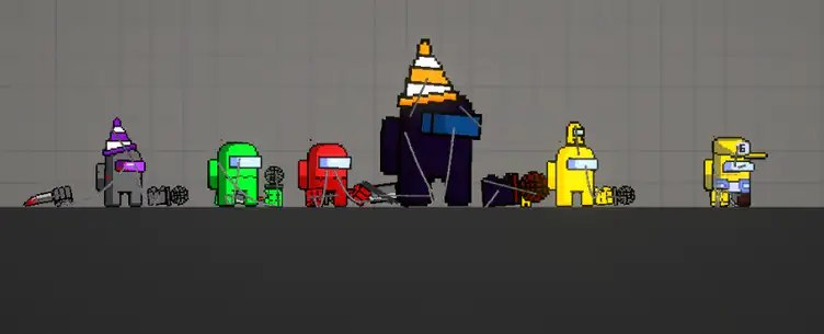 High Quality Among Us Mod - Mods for Melon Playground Sandbox PG