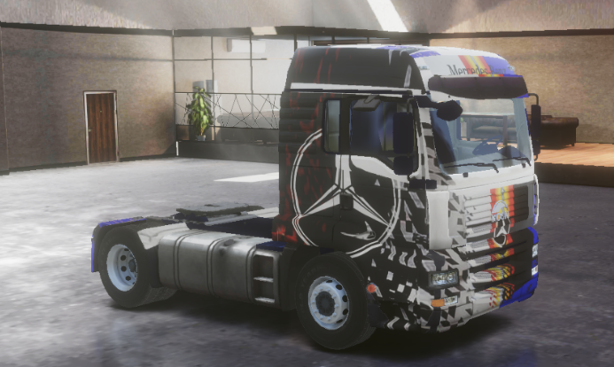 Homemade Benz livery - Mods for Truckers of Europe 3