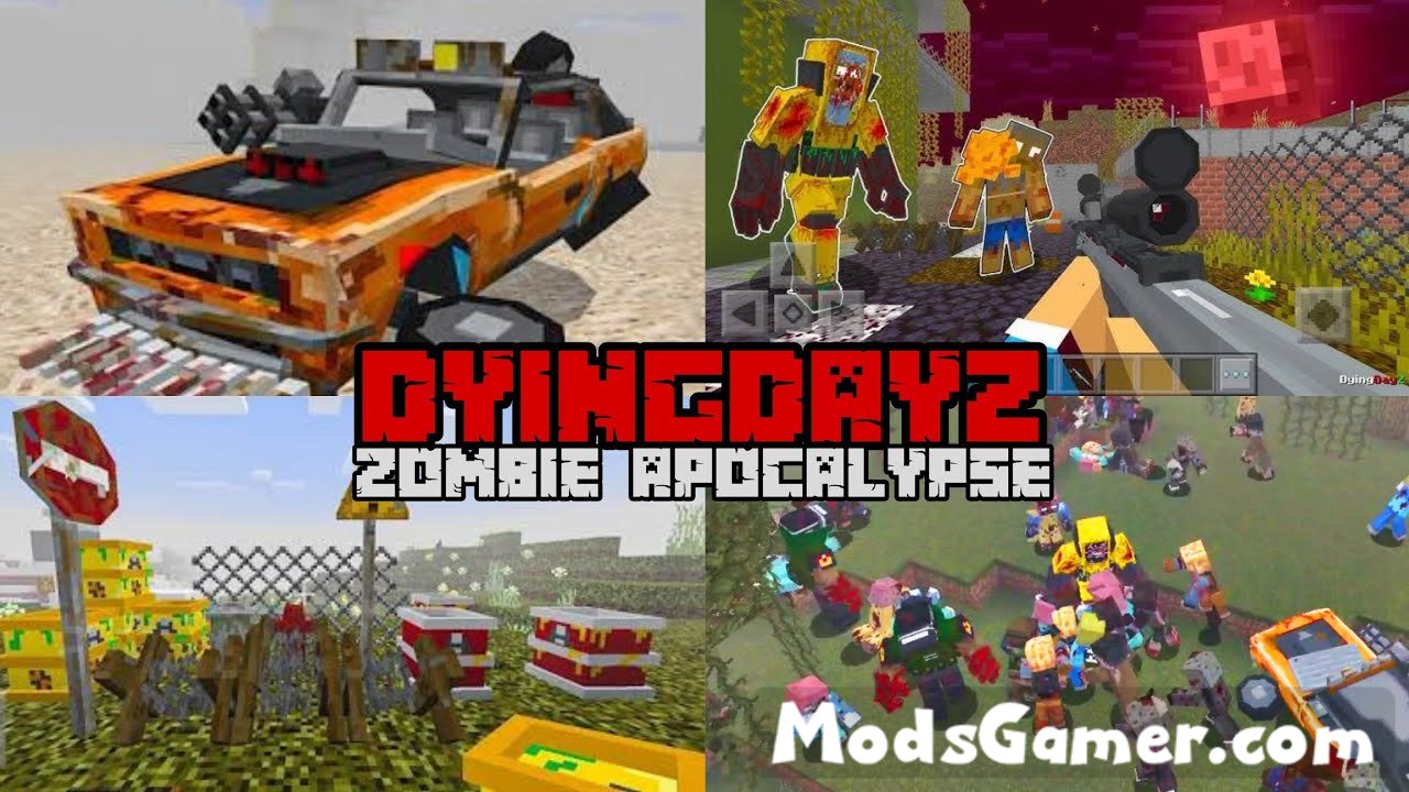 DyingDayZ - Zombie Apocalypse Mod Update - Mods for Minecraft