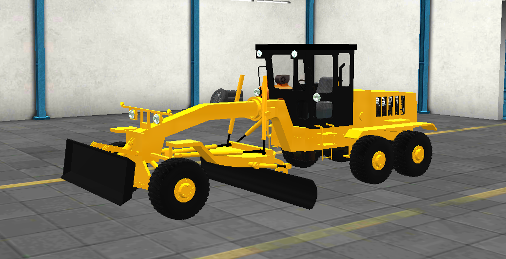 Motor Grader Mod - Mods for Bus Simulator Indonesia / BUSSID