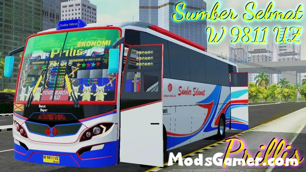 Discovery Jatim Special Bus - Mods for Bus Simulator Indonesia / BUSSID