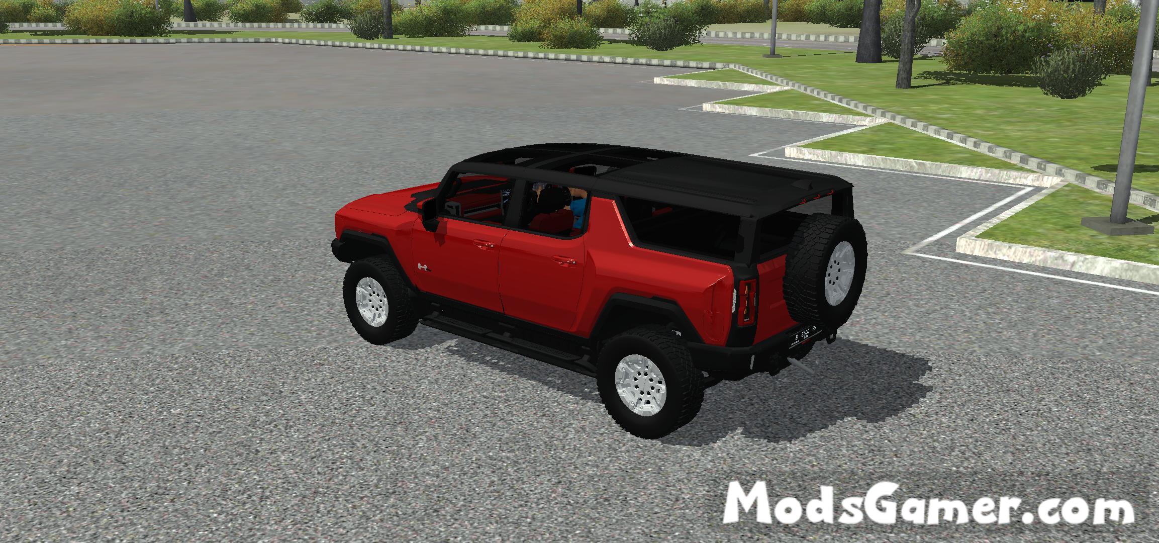2022 GMC Hummer SUV Mod - Mods for Bus Simulator Indonesia / BUSSID