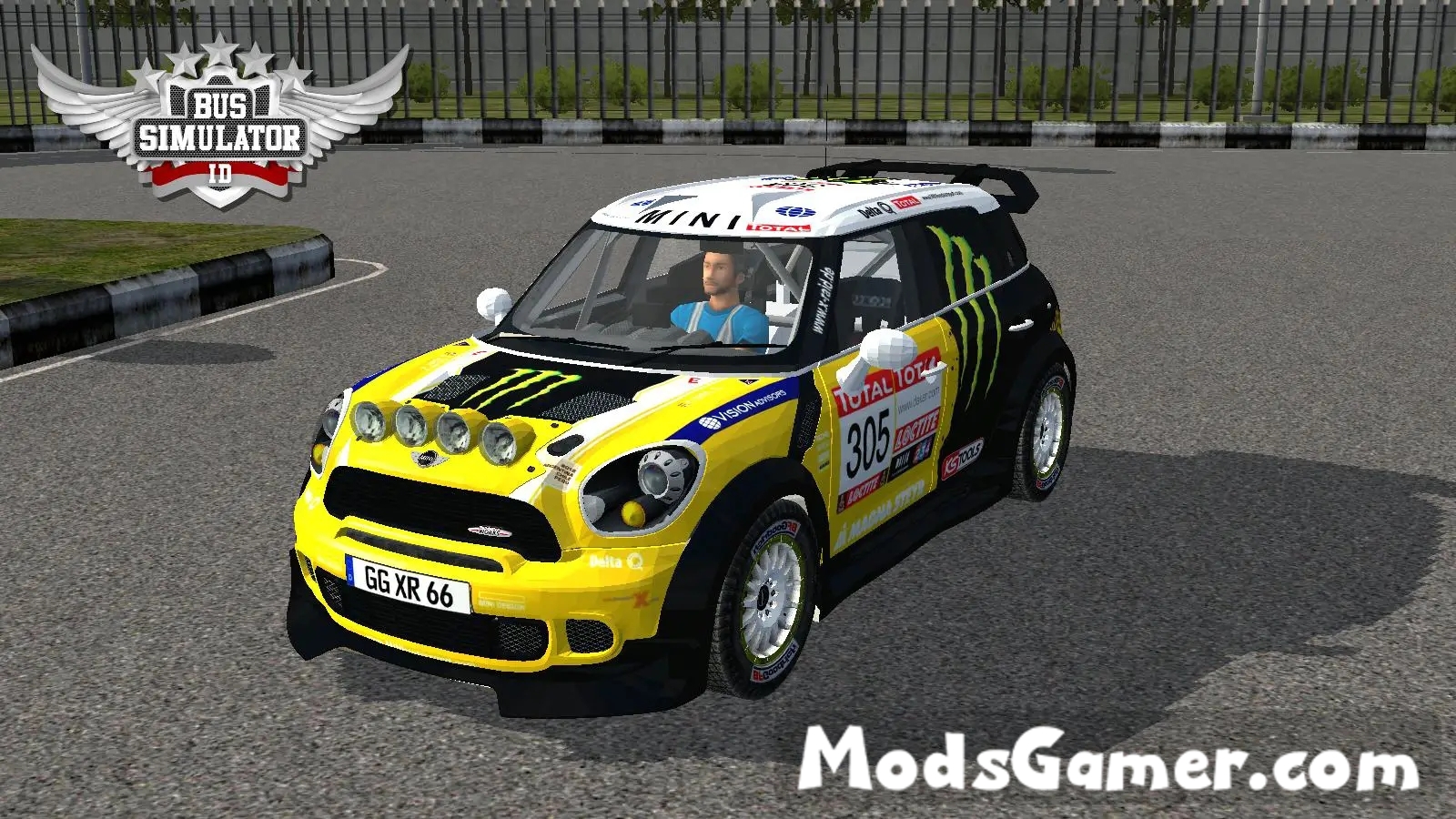Mini Countryman WRC Monster Energy Livery Mod - Mods for Bus Simulator ...