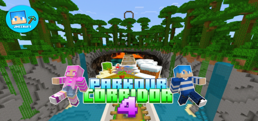 Parkour Corridor 4 Map - Mods for Minecraft