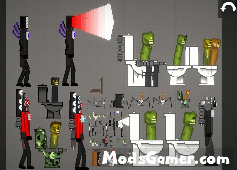 More than one hundred skibidi toilets character Mod(G-Man,Titan Spkeaerman,Cameraman) - Mods for ...