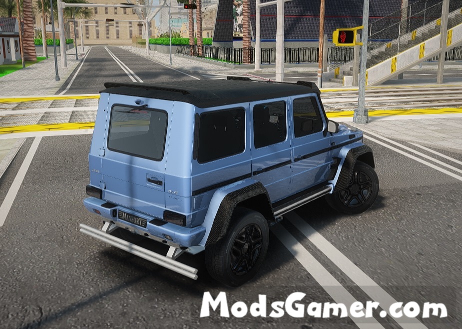 Mercedes-Benz G500 4x4² Mansory Mod - Mods for Grand Theft Auto: San ...