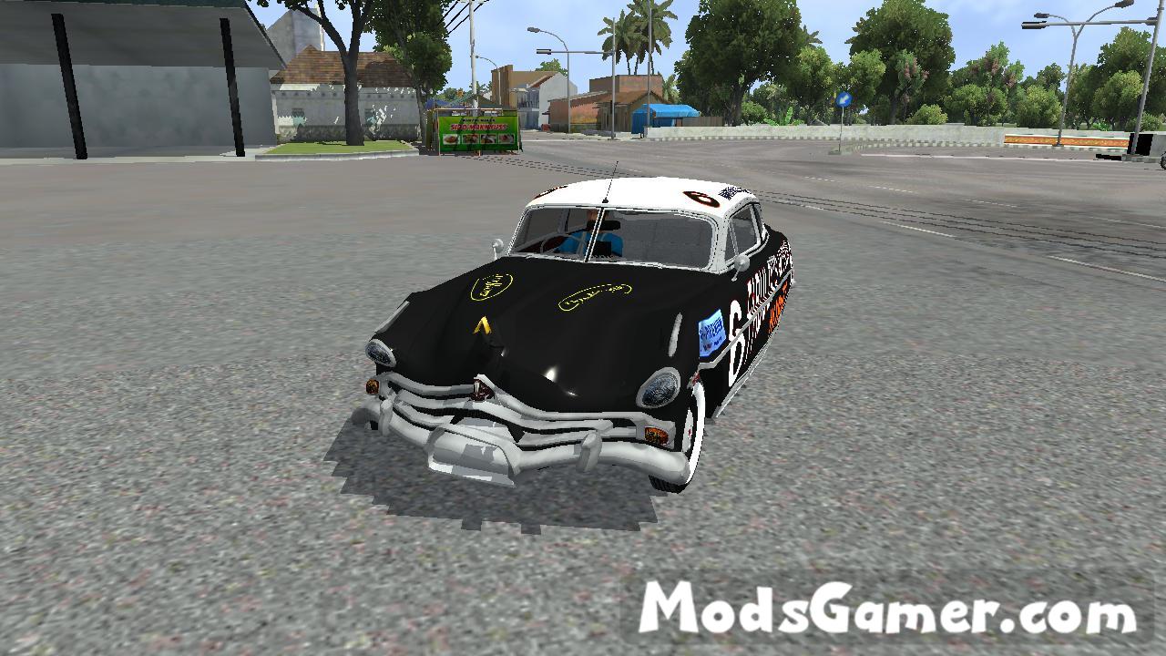 1952 Hudson Hornet Racing Livery Mod - Mods for Bus Simulator Indonesia ...