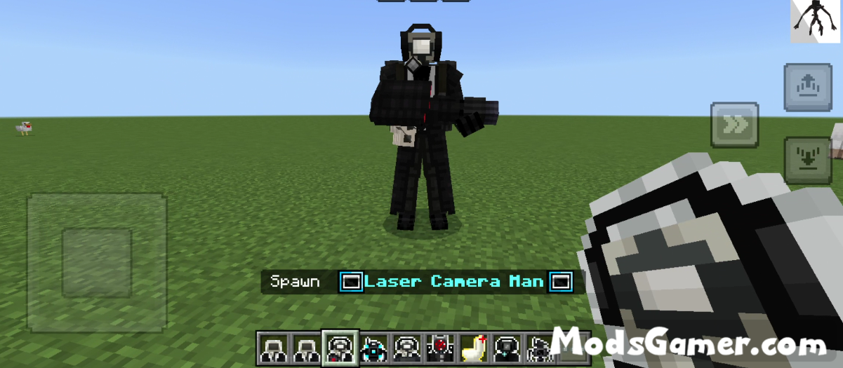 Skibidi Toilet Mod v8.7 - Upgrade Spider Camera etc - Mods for Minecraft