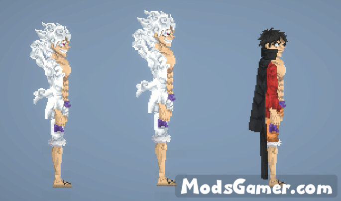 Luffy gear 5 vs Kaido Dragon Mod - One Piece - Mods for Melon Playground Sandbox PG