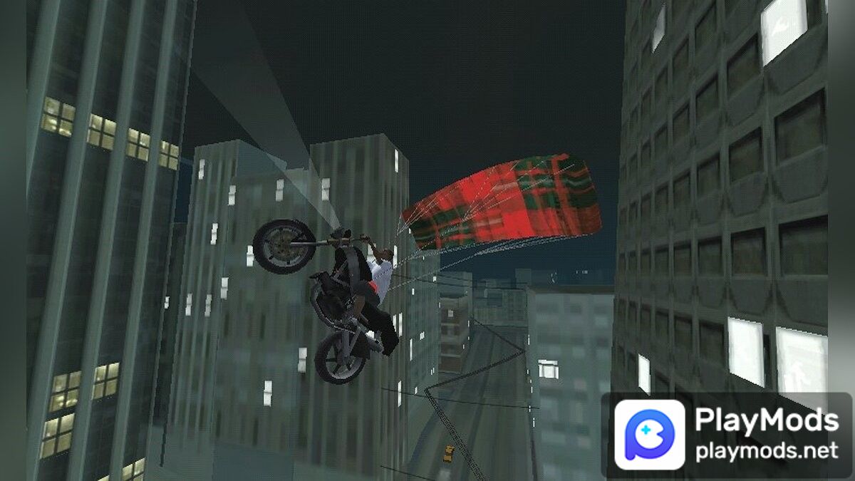 Bike parachute Mod - Mods for Grand Theft Auto: San Andreas / GTA:SA