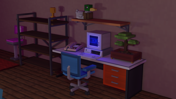 Umäk : Retro Furniture Mod(3D Furniture) - Mods for Minecraft
