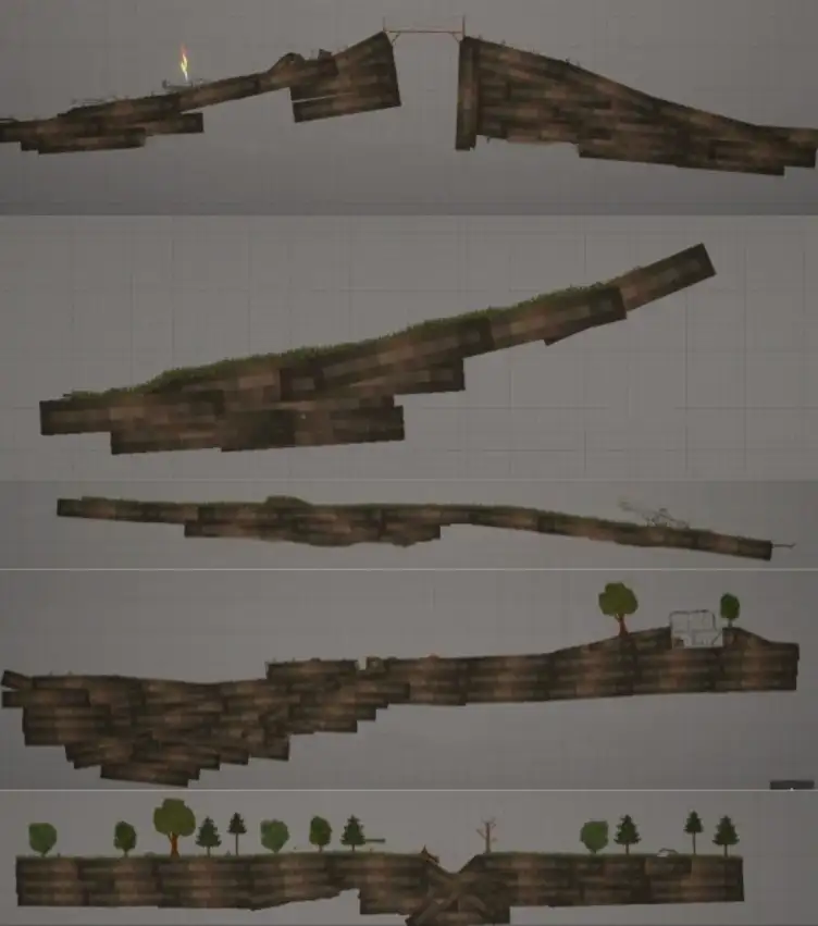 The combined map of the battlefield mod - Mods for Melon Playground ...